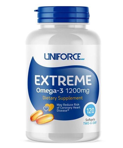 Омегa-3 Extreme 1200 мг Uniforce 120 капс. (Без вкуса) - купить с ...