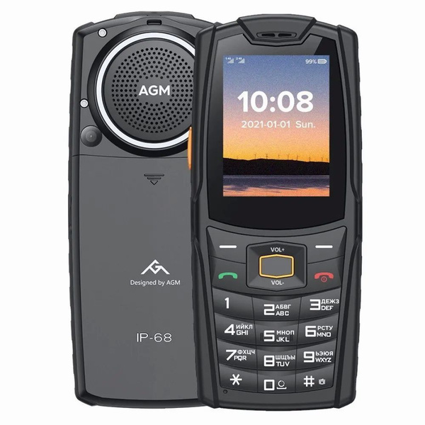 Мобильный телефон AGM M6 4G, черный - купить по выгодной цене в ...