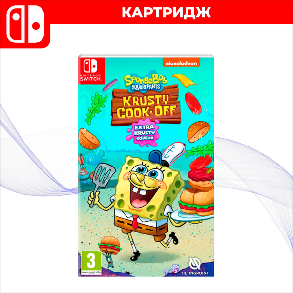 Игра Spongebob Krusty Cook-Off Extra Krusty Edition (Новая) (Nintendo ...