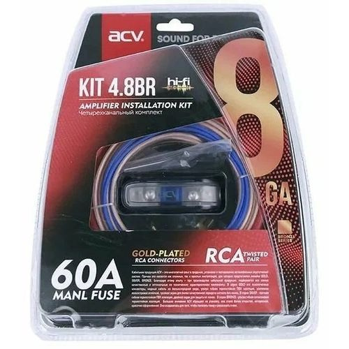 Набор установочный для 4-кан. усилителя ACV KIT4.8BR - купить с доставкой по выгодным ценам в ...
