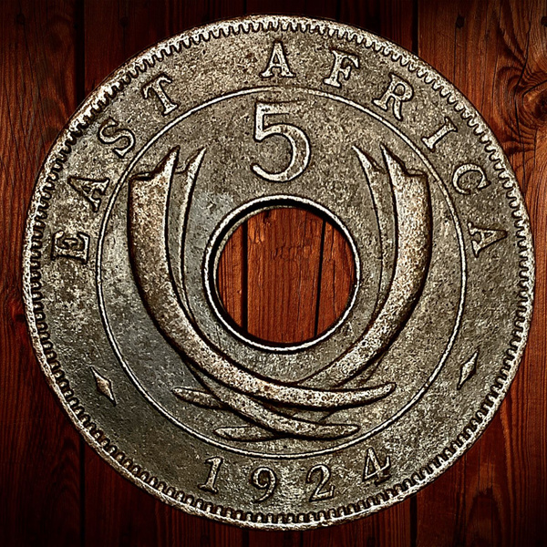 Монета Африка 5 центов 1924 года. Бивни слона - купить в интернет-магазине OZON с быстрой ...