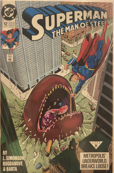 Superman: The man of steel N12. Комикс на английском языке - купить с ...