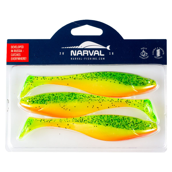 Мягкие приманки Narval Commander Shad 14cm #015-Pepper/Lemon - купить по доступной цене в ...