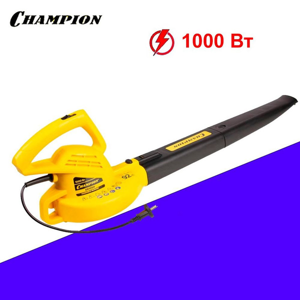Воздуходувка электрическая Champion EB1000 купить на OZON по низкой ...