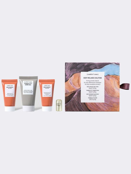 comfort zone, BODY WELLNESS SOLUTION: firming aromatic body kit ...