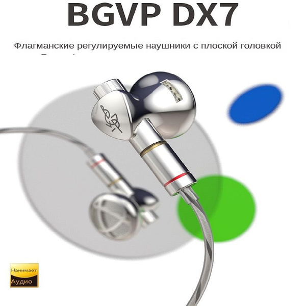 Наушники Внутриканальные BGVP DX7 - купить по доступным ценам в интернет-магазине OZON (1598394189)