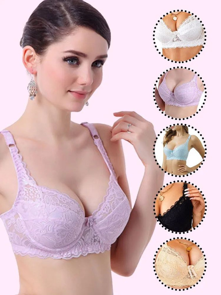Бюстгальтер Женский Xilaizi, размер 85B, 85A розовый Полиэфирное волокно Повседневный Китай ...
