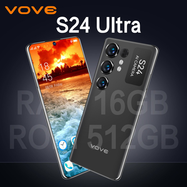 Характеристики Смартфон Ультратонкий новый мобильный телефон S24 Ultra ...