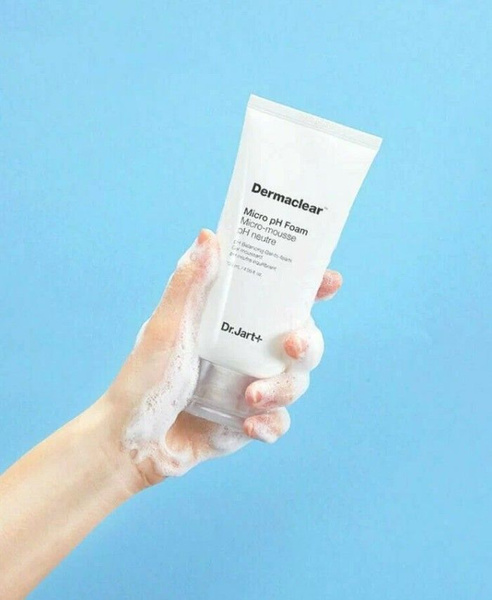 Dr.Jart+ Гель-пенка для умывания Dermaclear Micro pH Foam, 120 мл ...