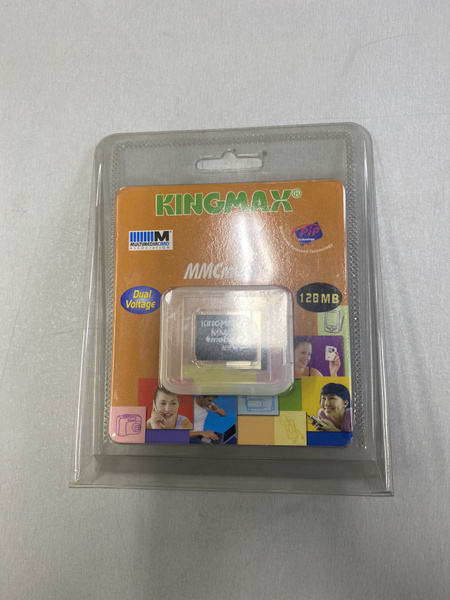 Карта памяти KINGMAX MultiMedia Card MMC 128 Mb - купить с доставкой по ...
