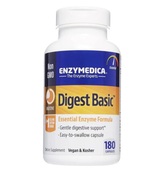 Enzymedica Digest Basic энзимы, ферменты 340 мг, 180 капсул купить на OZON по низкой цене ...