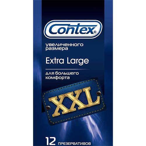 Contex Презервативы Extra Large увеличенного размера №12 - купить с доставкой по выгодным ценам ...