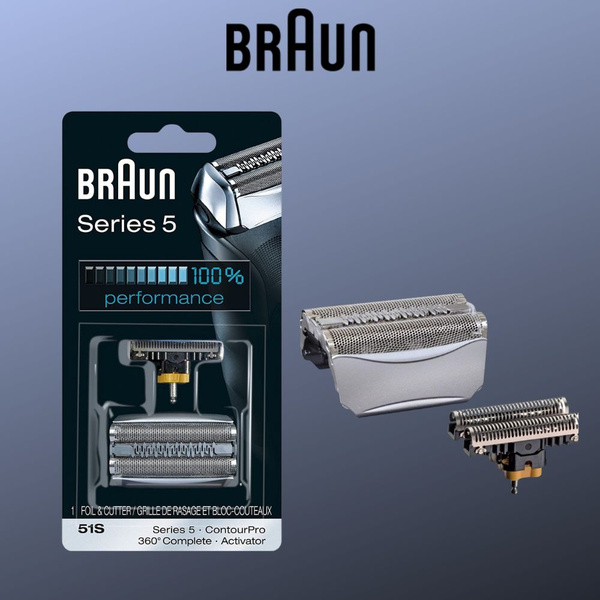 Усовершенствованная замена фольги и режущего блока Series 5 51S для ...