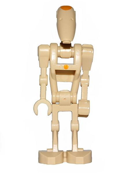 Минифигурка Lego Star Wars Battle Droid Commander - Tan with Dot ...