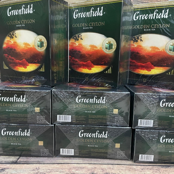 Чай в пакетиках черный Greenfield Golden Ceylon, 900 шт - купить с ...