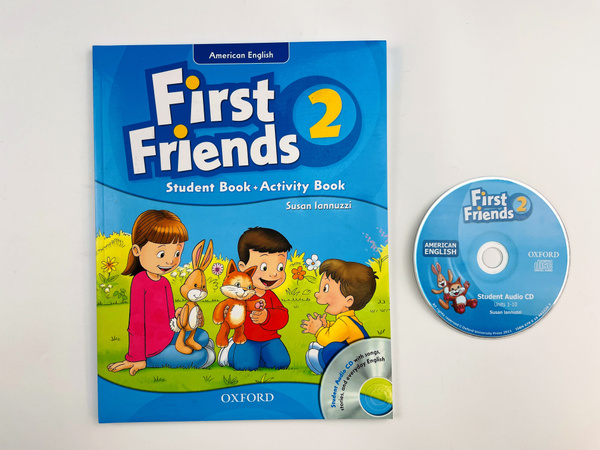 American First Friends 2 Student Book+Activity Book+CD | Lannuzzi Susan ...