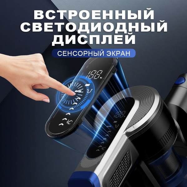 Мощный компактный домашний ручной пылесос, Интеллектуальное управление ...