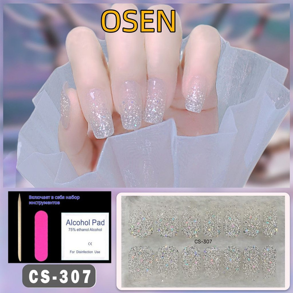 OSEN-Гелевые/Лаковые полоски для быстрого маникюра,Содержит набор инструментов.14 штук, включая ...