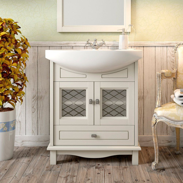 Тумба под раковину Opadiris Омега 65 cлоновая кость купить на OZON по низкой цене (1614085544)