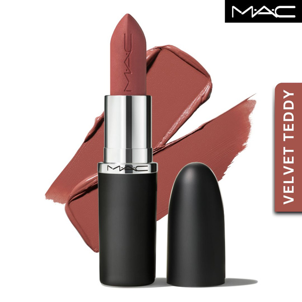 MAC Macximal Silky Matte Lipstick, Velvet Teddy, стойкость до 12 часов ...
