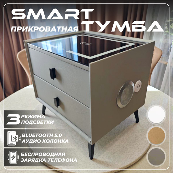 Тумба прикроватная POLYLIGHT Tumba, 48x40x46 см - купить по выгодной ...