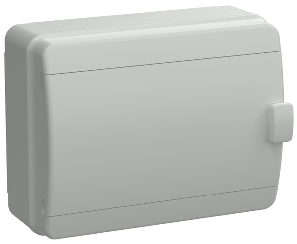 Корпус пластиковый КМПн-18 IP65 серая непрозрачная дверь TEKFOR IEK (TF5-KP73-N-18-65-K03-K03 ...