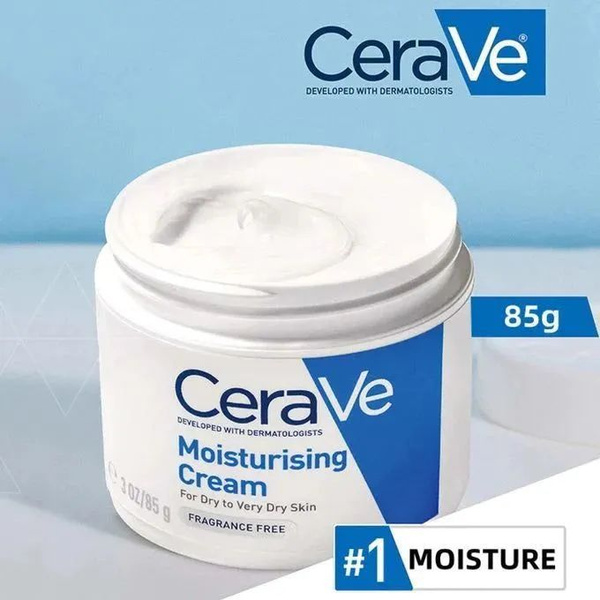 CeraVe Крем для лица и тела Moisturising Cream Увлажняющий для сухой и ...
