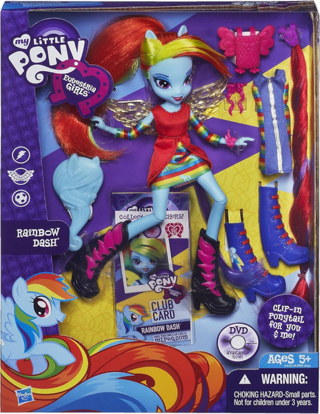 My Little Pony Маленькая пони Деревенская девочка, Rainbow Dash ...