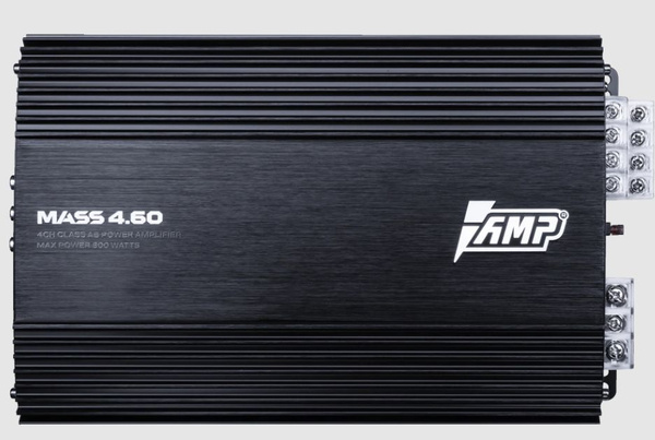 Усилитель автомобильный AMP MASS 4.60 купить на OZON по низкой цене (1628922718)