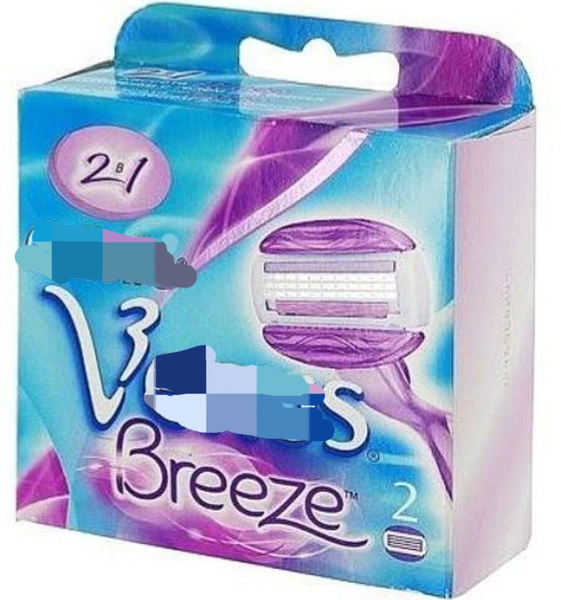 Сменные кассеты для бритья Джилет for women ВЕНУS BREEZE 2шт - купить с ...