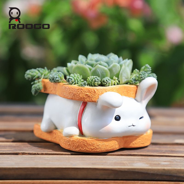 Roogo Горшок для цветов, 6 см х 9.5 см х 9 см, 0.51 л, 1 шт купить на ...