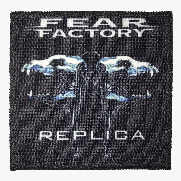 Нашивка Fear Factory "Replica" сублимационная патч death industrial ...