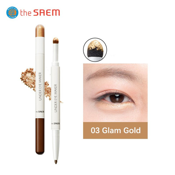 The Saem Saemmul Under Eye Marker,( 03 Glam Gold ),Тени для век ...