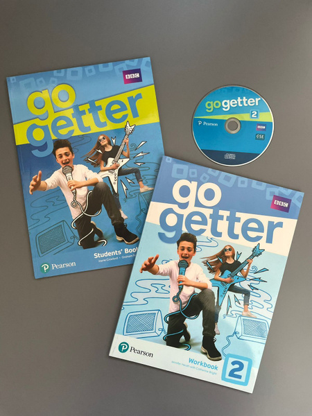Go getter 2 Комплект: Students book+Workbook+Диск - купить с доставкой по выгодным ценам в ...