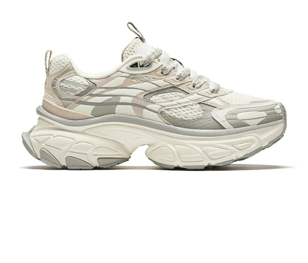 Кроссовки Женский Anta Нейлон, Искусственная кожа, размер 37 R (средняя) На любой сезон Шнурки ...