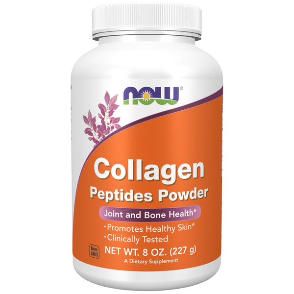NOW Collagen peptides powder, пептиды коллагена, 227 грамм - купить с ...