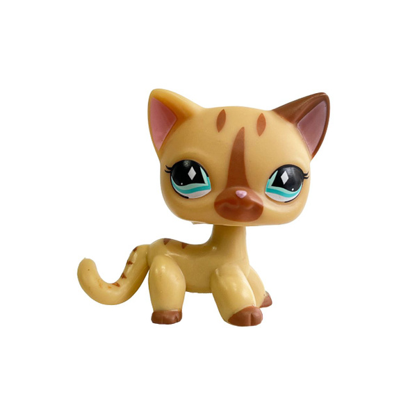 Littlest Pet Shop кошка #886 ,У желтого котенка голубые глаза ...