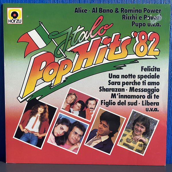 Italo Pop Hits '82 (Claudio Damiani, Pupo) NM ПЕРВЫЙ ПРЕСС! 1982 LP Виниловая пластинка - купить ...