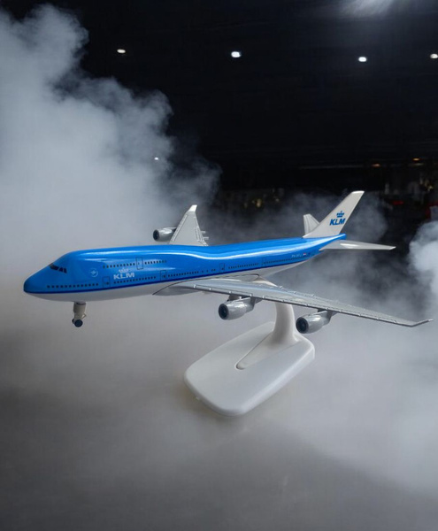 Модель самолёта металлическая Boeing 747 / KLM - 20 см. купить на OZON по низкой цене (2081850354)