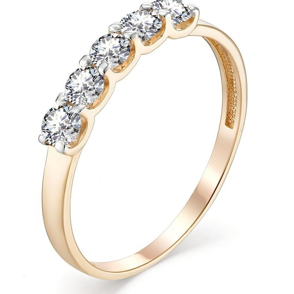 ALEVIO Кольцо Золото красное 585 пробы - купить с доставкой по выгодным ...