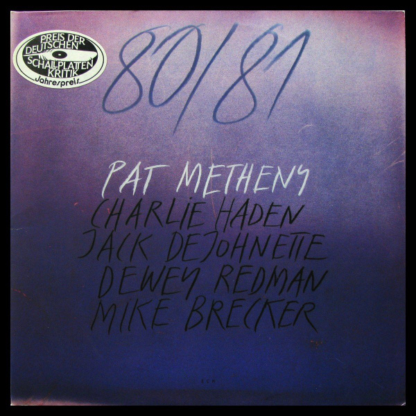 LP Pat Metheny - 80-81 (2LP) (винил) (346486) - купить с доставкой по ...