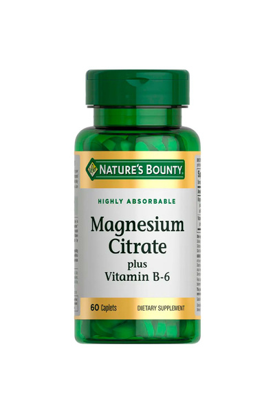 Magnesium cirtrate - Магнезиум цитрат , Natures Bounty - 60 cap ...