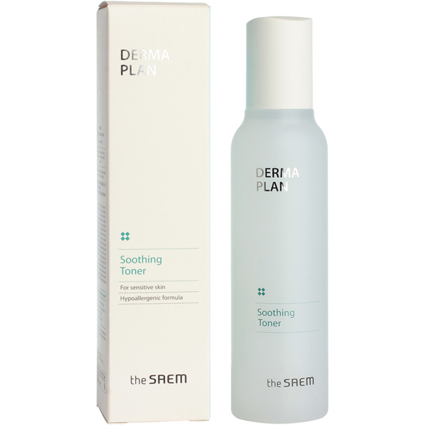 The Saem Успокаивающий тонер для чувствительной кожи Derma Plan ...
