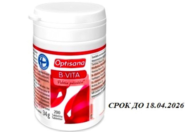 Витамины Optisana B Vita, 200 таб. купить на OZON по низкой цене ...