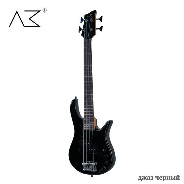 Бас-гитара AKAMA Mini Groove электрическая, 4 струны, с чехлом для ...
