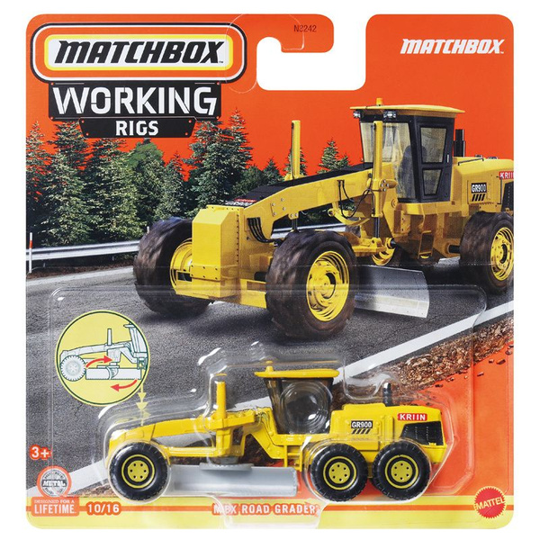 Машинка Matchbox 2024 MBX Road Grader купить на OZON по низкой цене ...