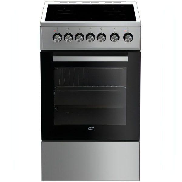 Электрическая плита (50-55 см) Beko FSS57100GX - купить по выгодной ...