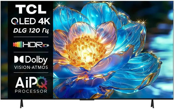 Купить телевизор TCL 75" 75T7B черный 4K 75T7B 75" - купить с доставкой ...