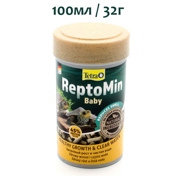 Tetra ReptoMin Baby 100мл/32г гранулы купить на OZON по низкой цене ...