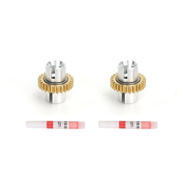 2X Металлический дифференциал коробки передач в сборе для LDRC AE86 1/ ...